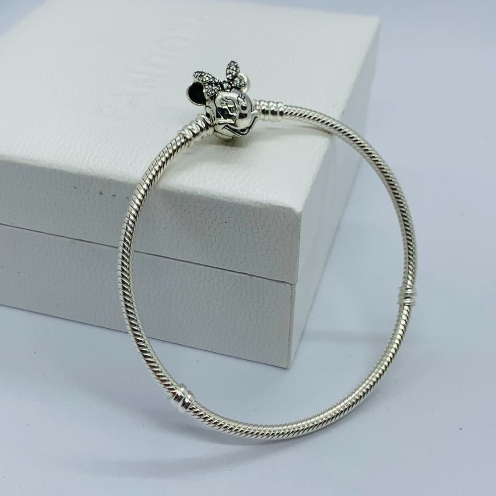 Pandora Disney Pandora Moments Pav Minnie Mouse Clasp… - Gem